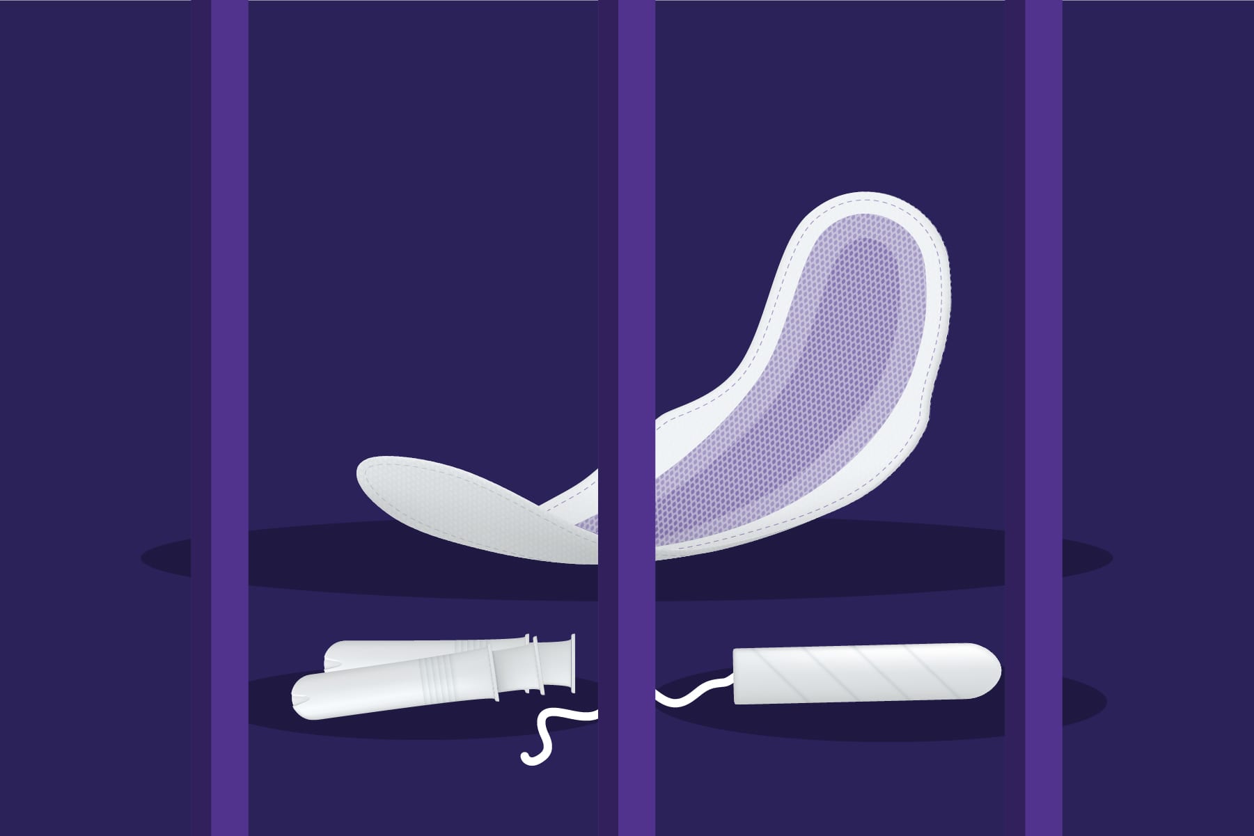 5 Pads For 2 Cellmates Menstrual Products Still Scarce In Prison The