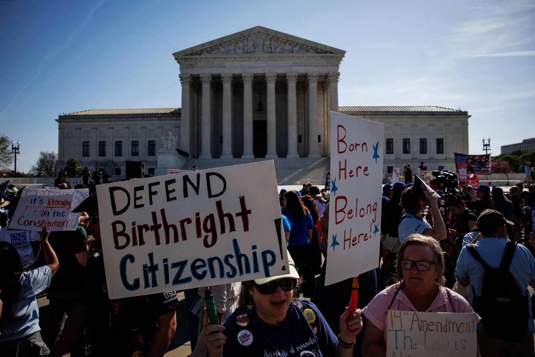 The latest on birthright citizenship: Supreme Court hearing case